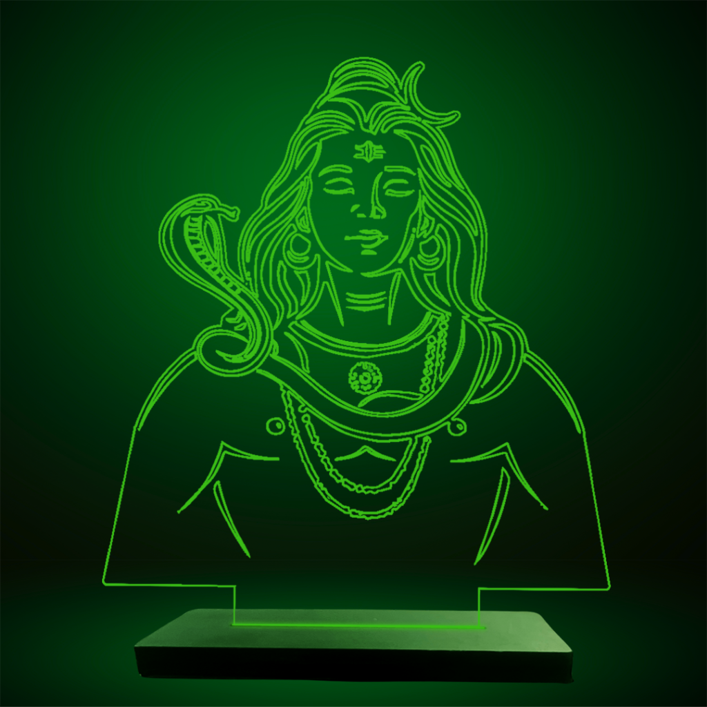 Lord Shiva Table Lamp - aswholeideas.com