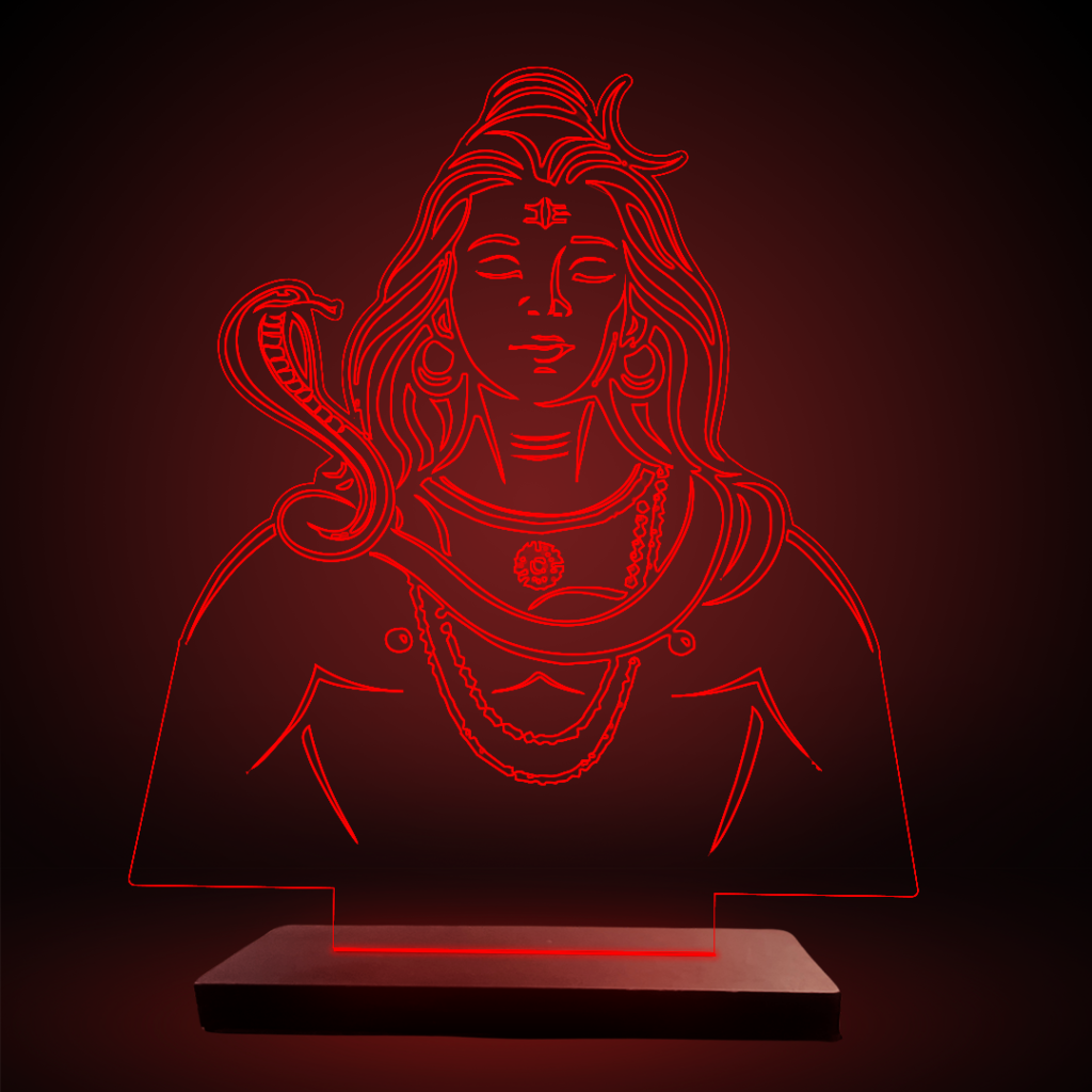 Lord Shiva Table Lamp - aswholeideas.com